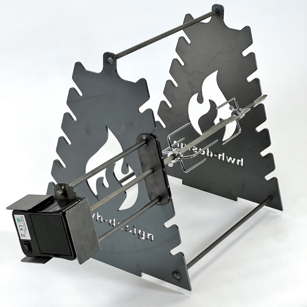 Tourne broche - Produit en Corten Artisanal, achat en ligne